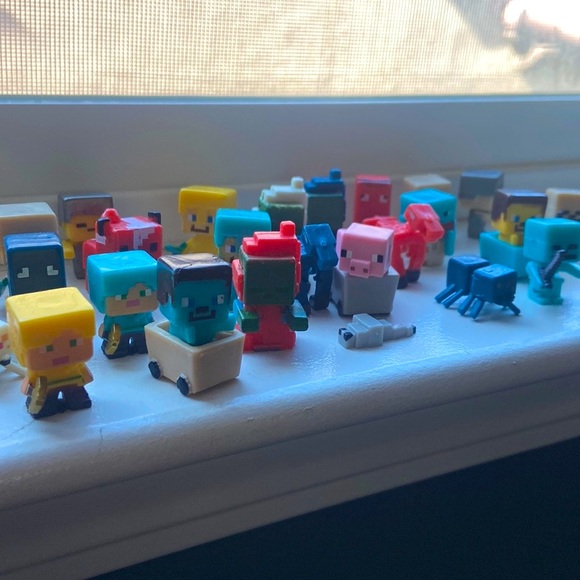 minecraft | Toys | 32 Miniature Minecraft Mini Figures | Poshmark